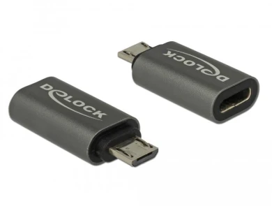 Delock адаптер USB-C > micro-USB 2.0