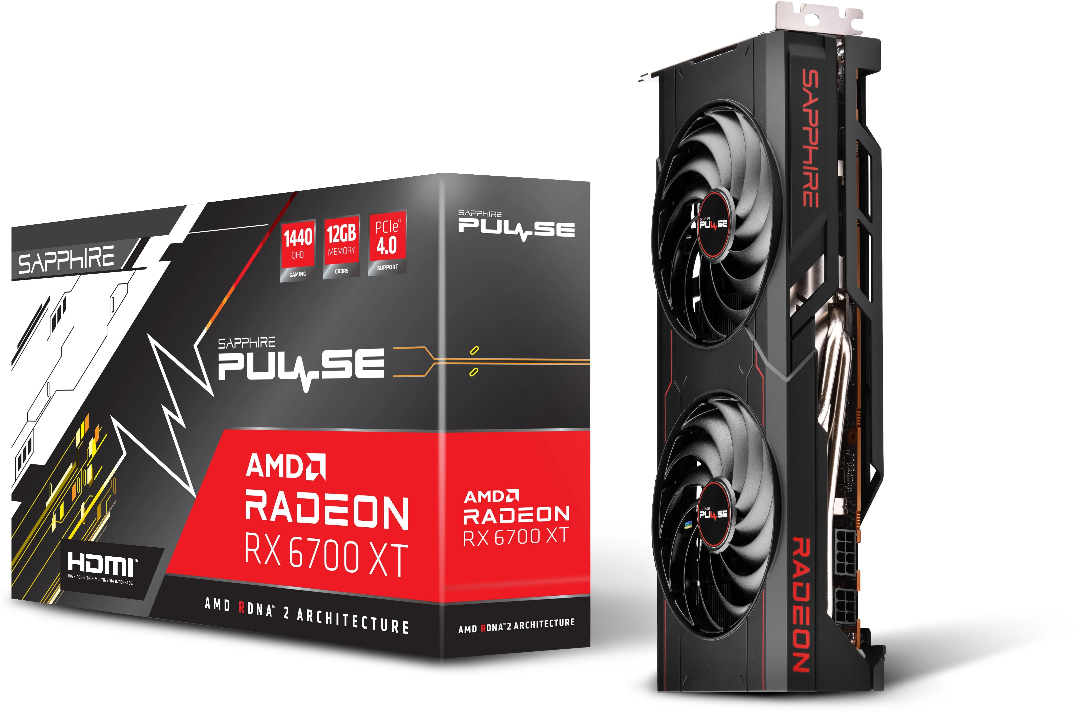 SAPPHIRE PULSE AMD RADEON RX 6700 XT GAMING 12GB