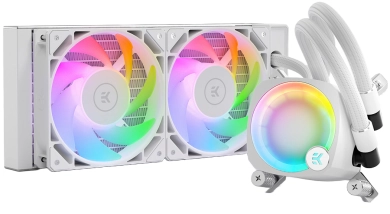 EKWB EK-Nucleus AIO CR240 Lux D-RGB - White