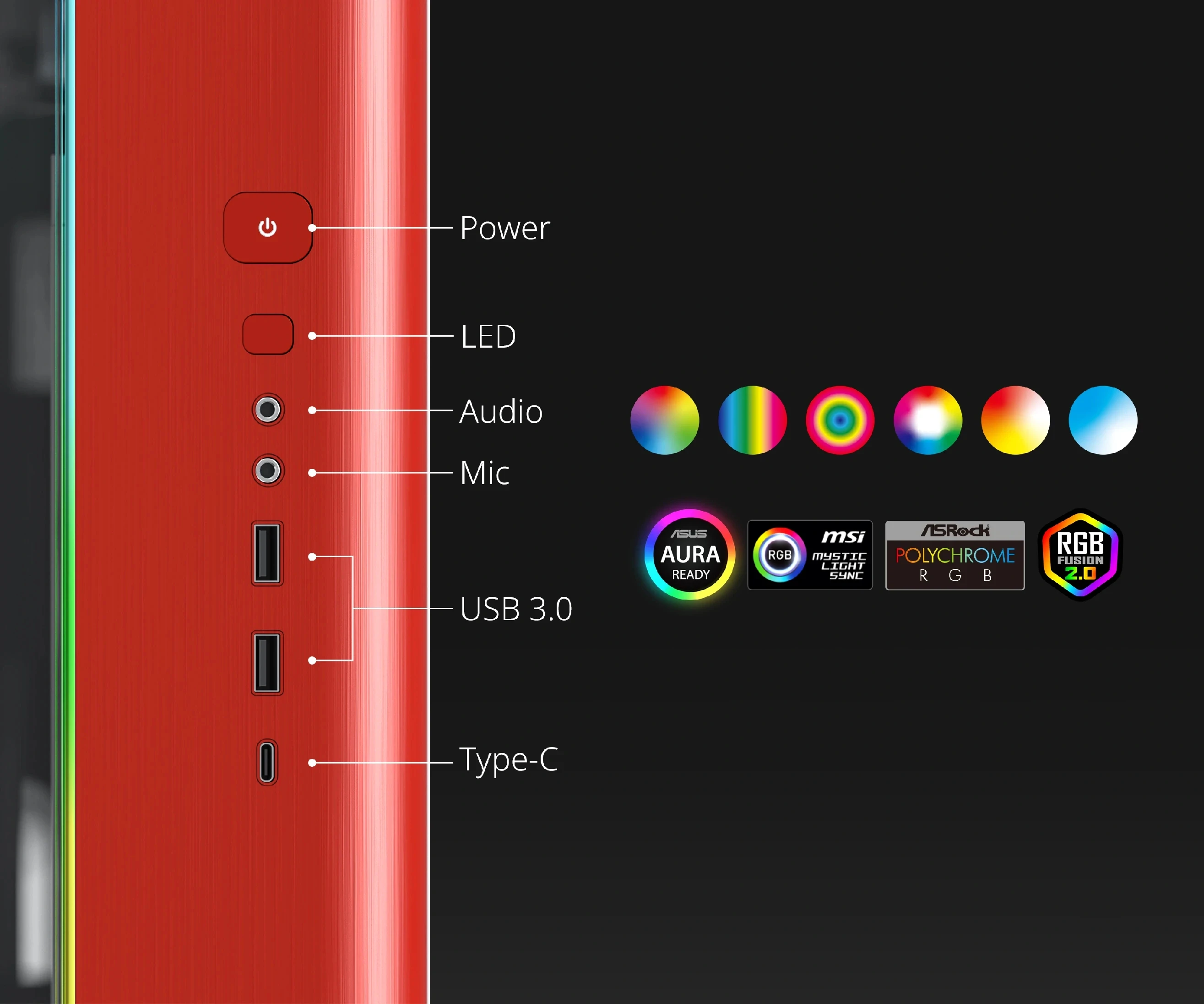 Montech KING 95 Pro Red