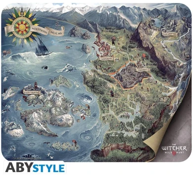 ABYSTYLE THE WITCHER - World map