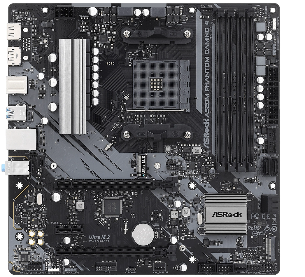 ASRock A520M Phantom Gaming 4