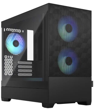 FRACTAL DESIGN POP MINI AIR RGB BLACK TG Clear