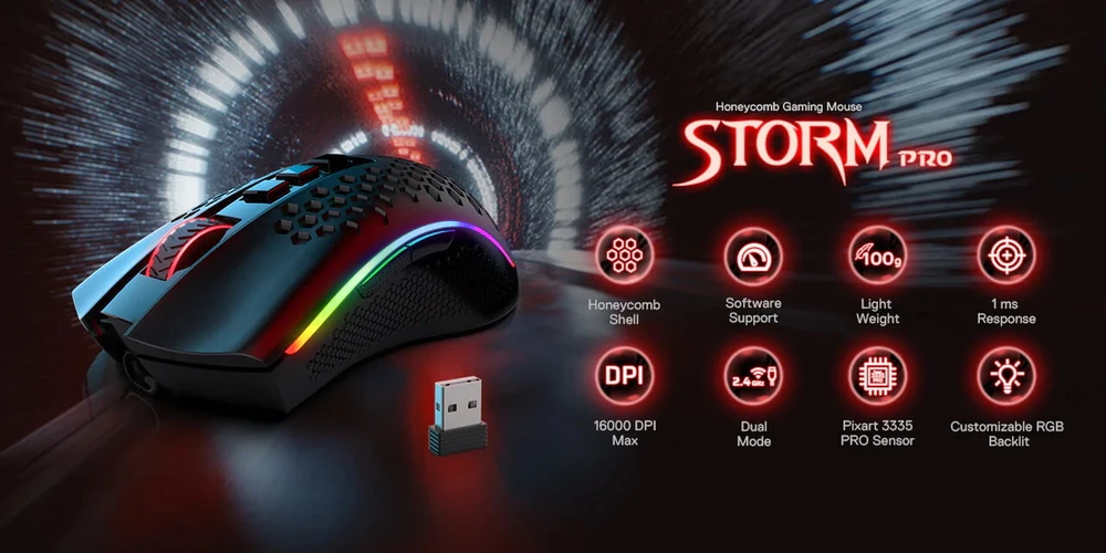 Redragon Storm Pro M808-KS
