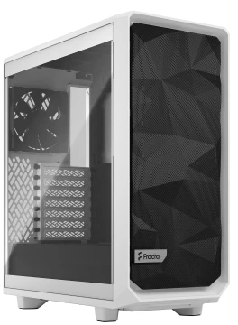 FRACTAL DESIGN MESHIFY 2 Compact WHITE TG Clear